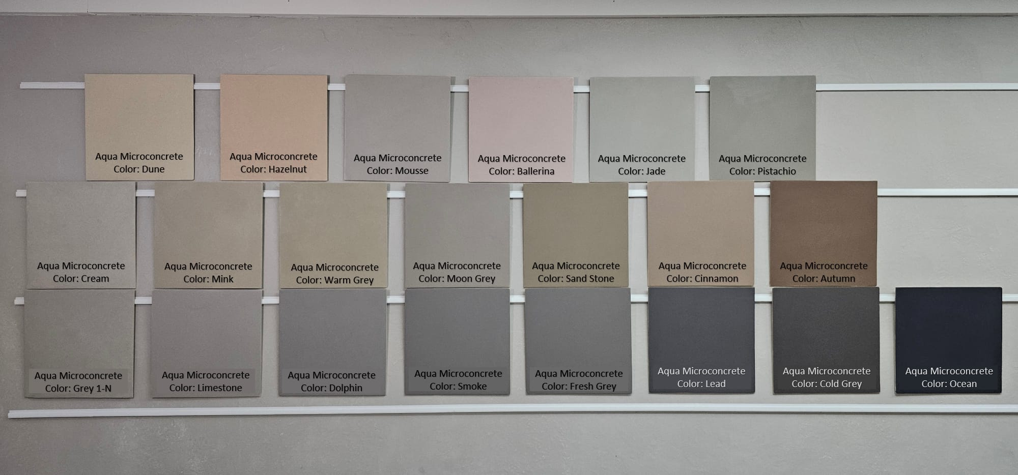 AQUA Microconcrete – Microcement | Smooth cement